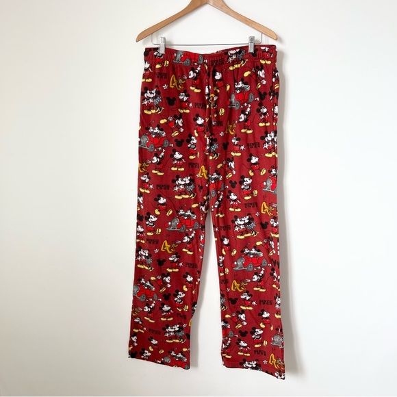 Disney | Intimates & Sleepwear | Disney Mickey Mouse Fleece Pajama ...
